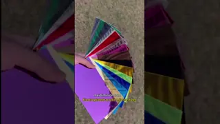 Colorful acrylic mirror