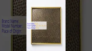Antique Bronze Honeycomb Stainless Steel Wall Cladding