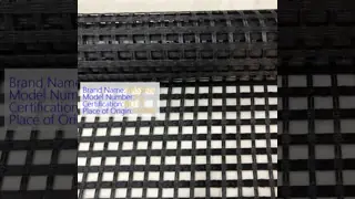 Fiberglass Geogrid Road Reinforcement and Crack Prevention