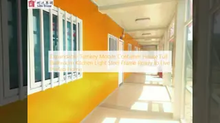 Expandable Turnkey Container House Ready to Live Prefab Home