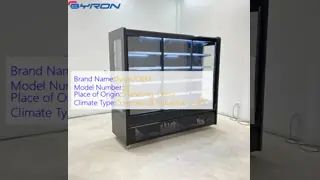 Premium Air Curtain Fridge for Fresh Produce Display