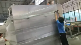 2 sets of 600L chocolate chip coating machines