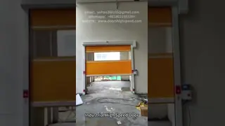 Industrial High Speed Door Testing | Built for High-Traffic Factory Environments