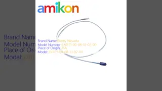 Bently Nevada 330171 00 08 10 02 00 Proximity Probe Review