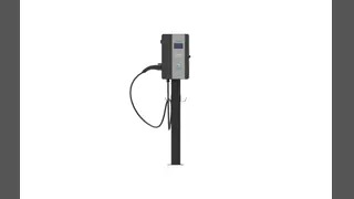 Single-arm column EV charger