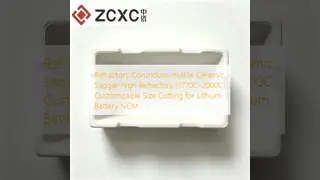 High Temp Corundum Mullite Sagger for Battery Materials