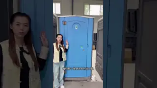 Portable QC-Z11 Mobile Flush Toilet for Construction Sites & Emergency Relief