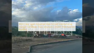 80m Clear Span Aircraft Maintenance Hangar Steel Solution