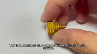 Aluminum  Screw, Non-Standard Fastener