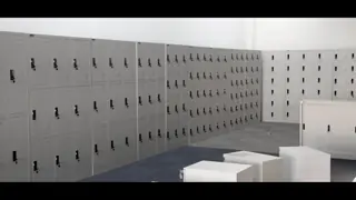 Modern Steel One Door Locker Durable Office Storage Solution