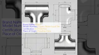 70 30 Copper Nickel Equal Tee Forged Socket Weld Class 300