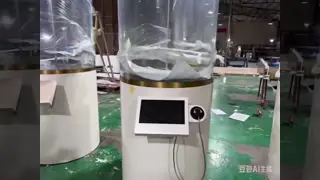 Glass display showcase stand customized for jewelry shop ，museum display