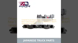 New Isuzu 4HG1T Turbocharger for NPR NQR71 Truck Parts