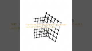 High Strength Uniaxial Geogrid for Road Reinforcement