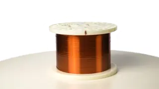 Class 220 AI Enameled Flat Copper Wire for High Power Motors