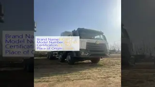 Robust 8x4 HOWO 371HP Dump Truck Heavy Hauling Power