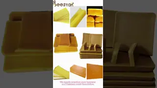 Premium Beeswax Blocks for Foundation Sheets
