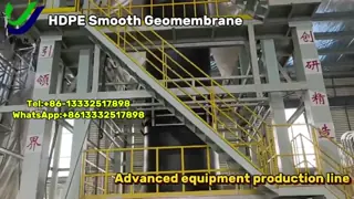 HDPE Geomembrane liner Production