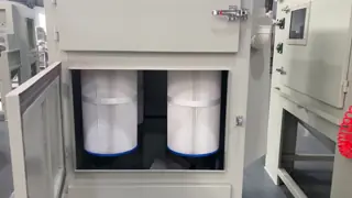 Intermittent Turntable Automatic Sandblasting Machine