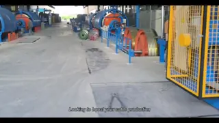 Rigid Strander Machine High Efficiency Cable Production