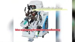 Hydraulic 7 9 Pincers Ladies Safety School Leather Shoes Cementing Toe Lasting Machine Price