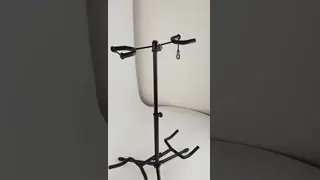 Universal Dual Guitar Stand Space Saving Storage Solution