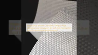 700gsm Woven Geotextile for Soft Soil Foundation Support
