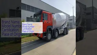 Used HOWO 12m3 Concrete Mixer Truck Reliable and Affordable