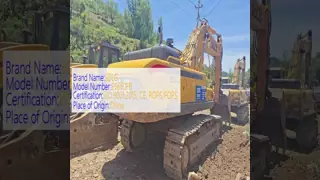 Used SDLG E6650FB Excavator 65 Ton Heavy Duty Power