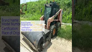 Heavy Duty Skid Steer Rotary Sweeper Attachment For Sale