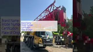 Used SANY 1000C 7QI 100 Ton Truck Crane Ready for Work