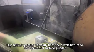 Rough Grinding of Cemented Carbide Blanks on Horizontal Surface Grinder | Zhuzhou Sanxin