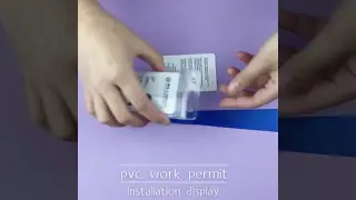 Durable Waterproof ID Card Holder with Lanyard