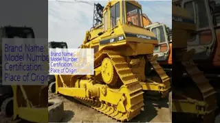 Reliable Used D6H Bulldozer Ready For Heavy Work