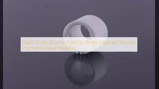 High Precision Zirconia Ceramic Flange Gasket Solution