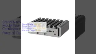 Intel Celeron J6412 Industrial PC Dual LAN Linux