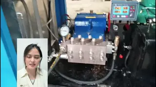500bar diesel high pressure cleaner machine