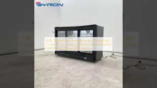 268L Commercial Beverage Cooler Durable Aluminium Interior