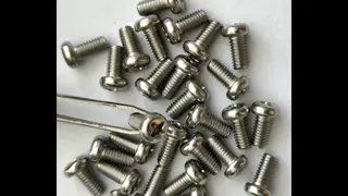 M4-0.7×8 stainless steel Phillips round head screw