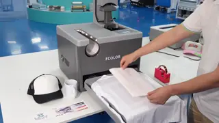 HYF01 Heat Press Machine — T-Shirt Mug Cap Sublimation DTF Transfer Printing