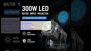 300W LED Water Ripple Projector for Outdoor Lighting