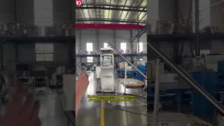 Explanation of the production process of matcha screening, conveying, and packaging line.