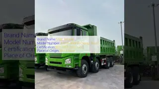 FAW JH6 460HP Dump Truck Low Hour Used Heavy Duty Tipper