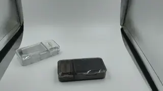 Wholesales Clear Plastic Medicine Storage Compartment Box with Pill Cutter Splitter