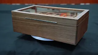 Premium Wooden Watch Organizer – Large Capacity Case for Multiple Timepieces