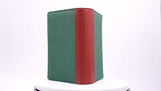 A6 Leather Binder Notebook Custom Cover Reusable Diary for Office School