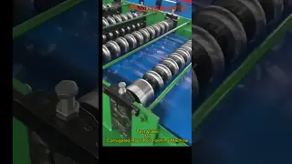 corrugated roof roll forming machine