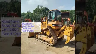 Used D6M LGP Bulldozer For Soft Ground Work