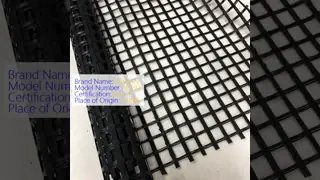 120kn PET Warp Knitting Geogrid for Soil Reinforcement