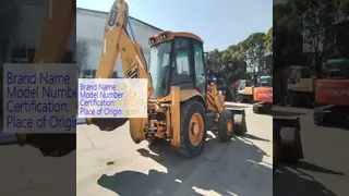Used JCB 3CX Backhoe Loader Reliable Construction Power
